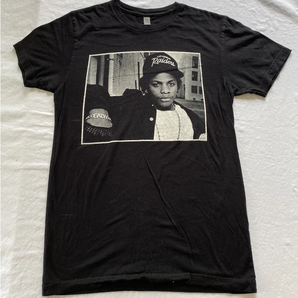 Shirts | Eazy E Mens Small S Black Tshirt Next Level Apparel | Poshmark